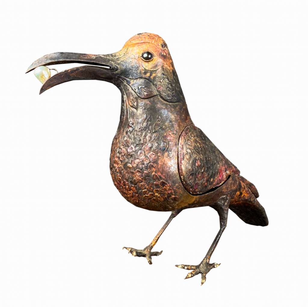 HAND FORGED COPPER CROW BY ONIK AGARONYAN – Downtown 20 LA